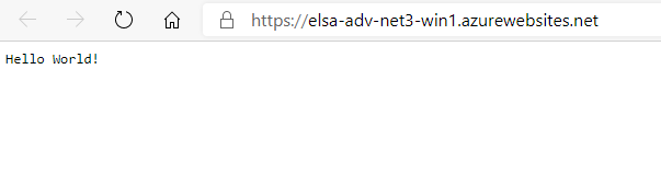 Display "Application Error" when deploying a .NET 2.1 project to a Linux web app created with ...