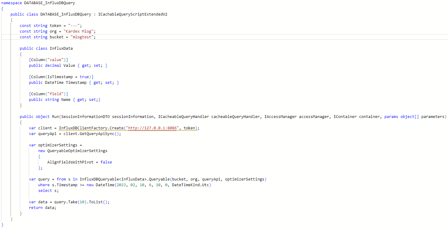 Linq Query Take Does Not Work · Issue 24093 · Influxdatainfluxdb · Github