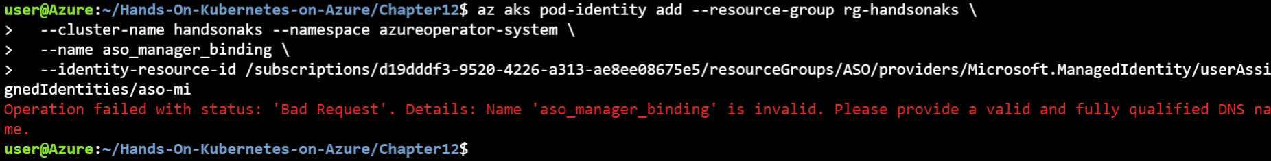 Bug: Incompatible with managed AAD pod identity · Issue #1381 · Azure/azure-service-operator ...