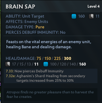 Bane Brain Sap is not piercing debuff immunity · Issue #8057 · ValveSoftware/Dota2-Gameplay · GitHub