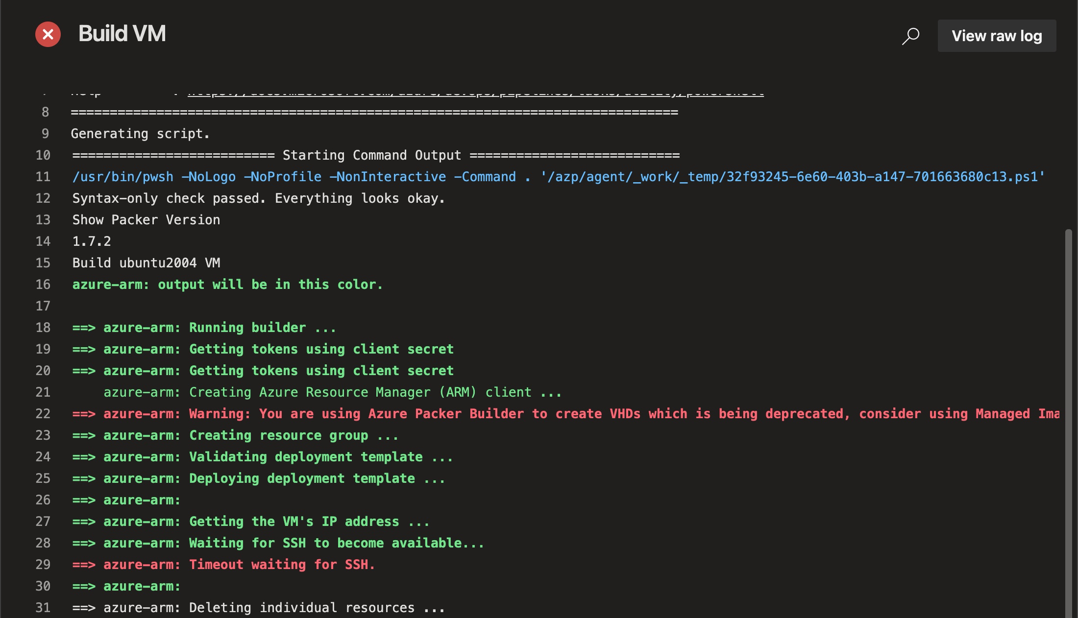 the script is trying to create new VirtualNetwork and it fails · Issue #3 · YannickRe ...