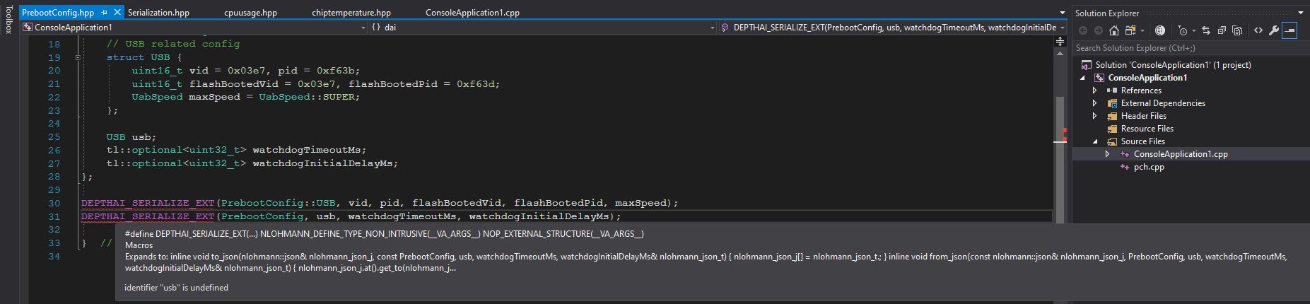 macro error when using in external project · Issue #349 · luxonis/depthai-core · GitHub