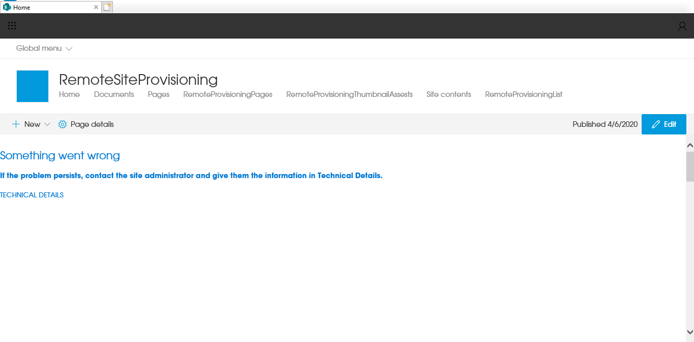 Ivariant Violation #31 fired on IE11 - react extension · Issue #1161 · pnp/pnpjs · GitHub
