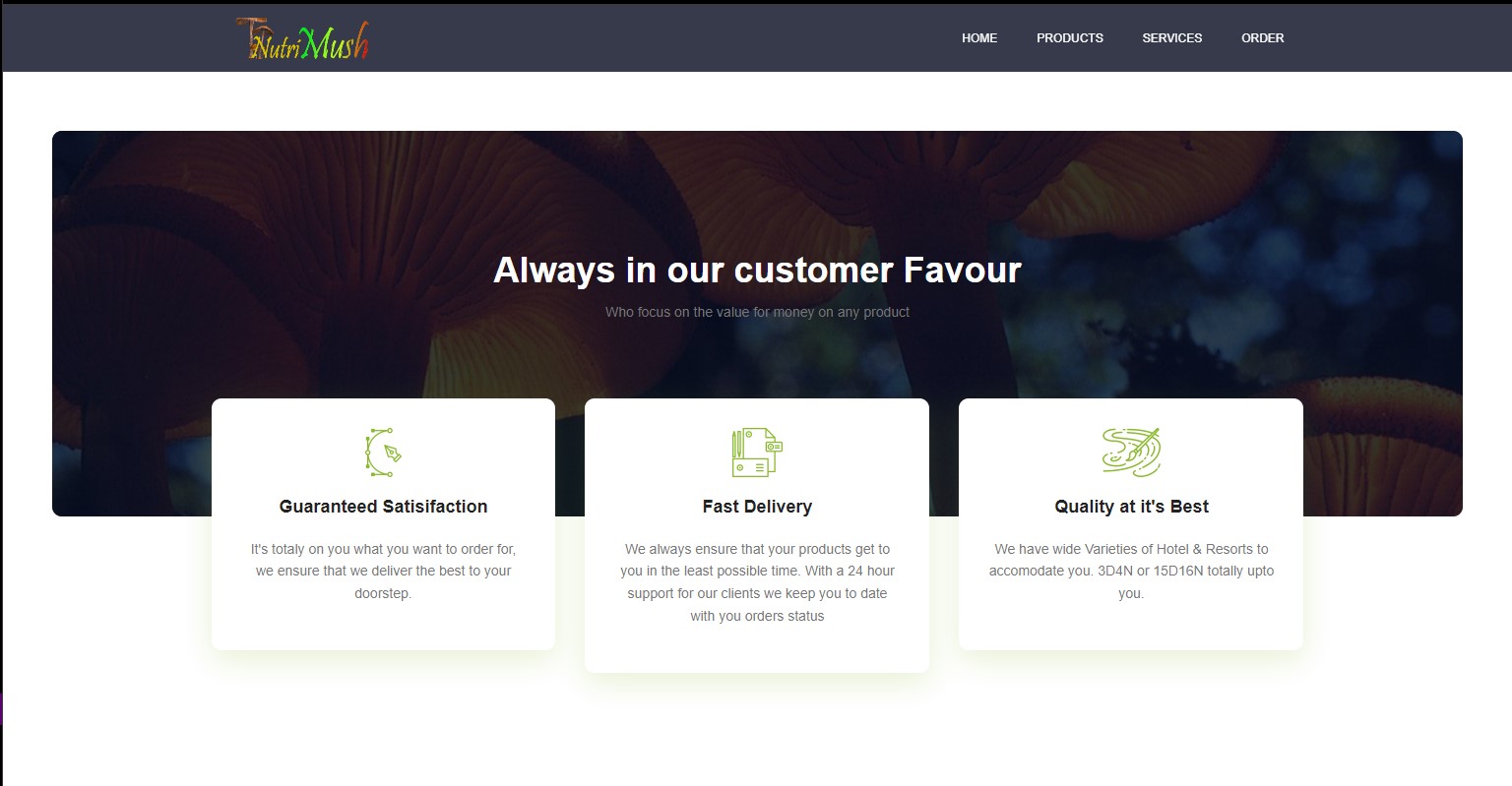 GitHub - Simenya/nutrimush