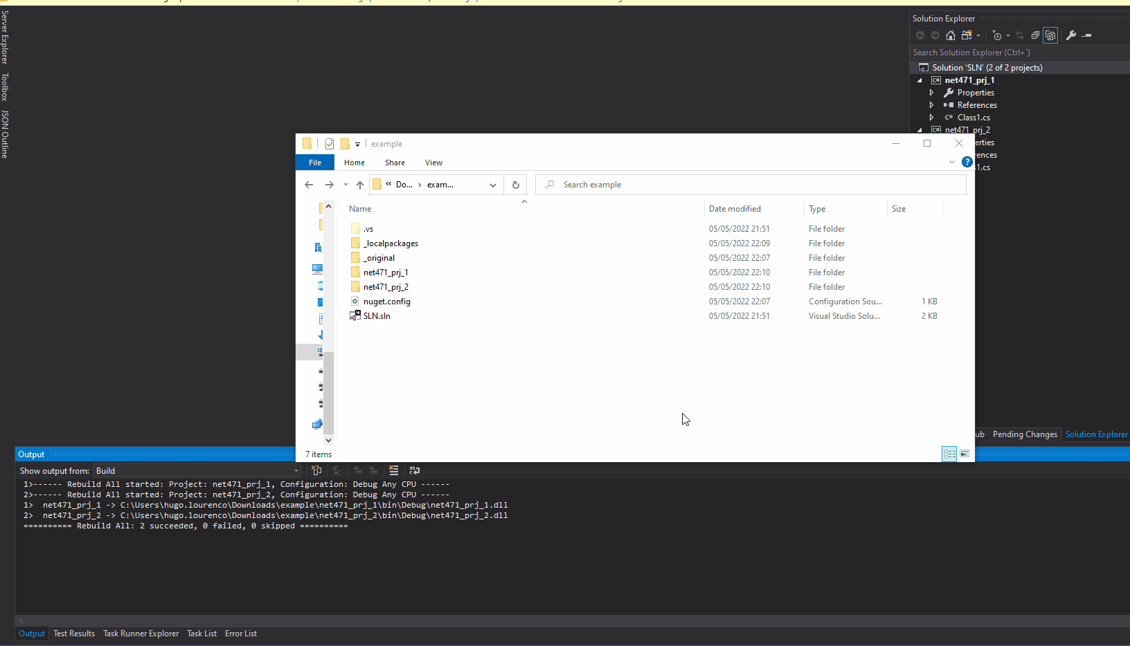 [Bug]: Two packages with different names with the same assembly name - error when install ...