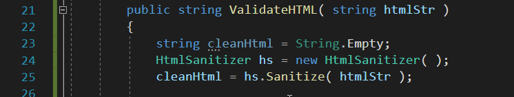Jackson94 Is Being Returned With Sanitized String · Issue 288 · Mganss Htmlsanitizer · Github