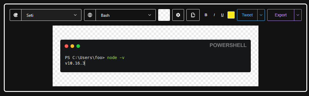adding label to code image · Issue #1462 · carbon-app/carbon · GitHub