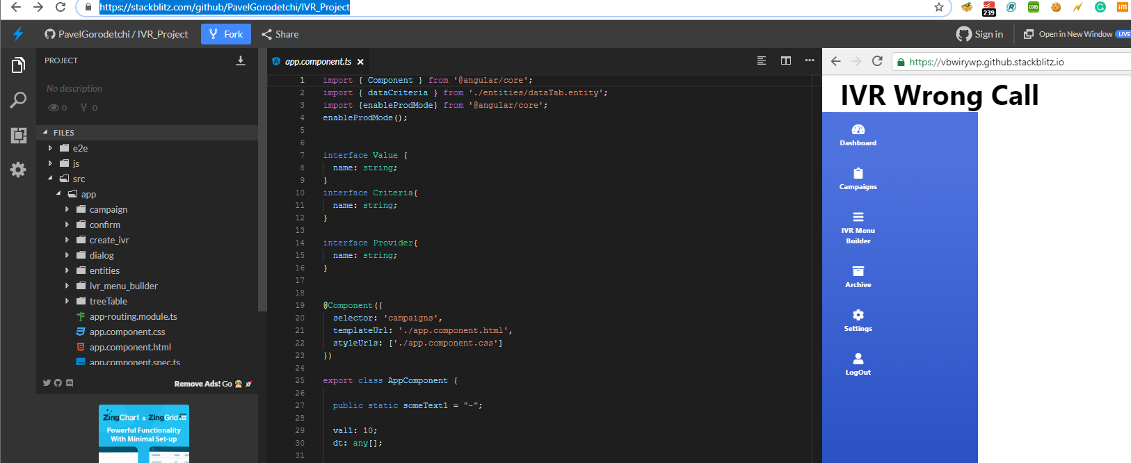 My Project Not Opening In Stackblitz · Issue 971 · Stackblitz Core
