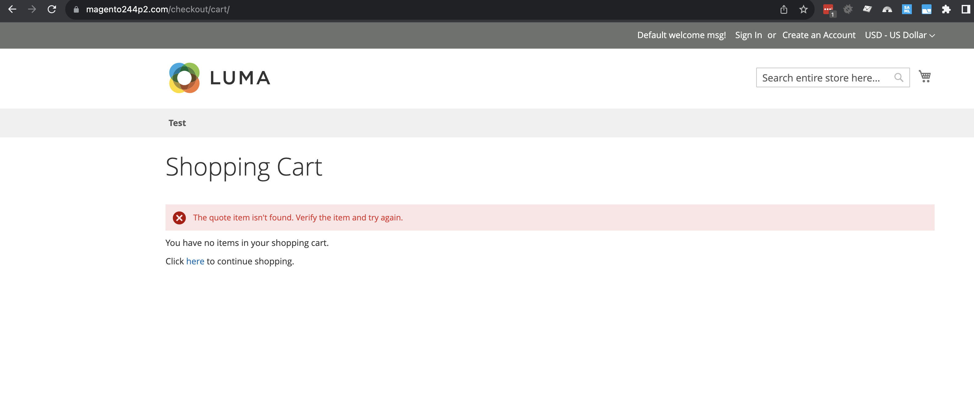 Getting The Quote Item Isnt Found Verify The Item And Try Again When Deleting Cart Item 2115