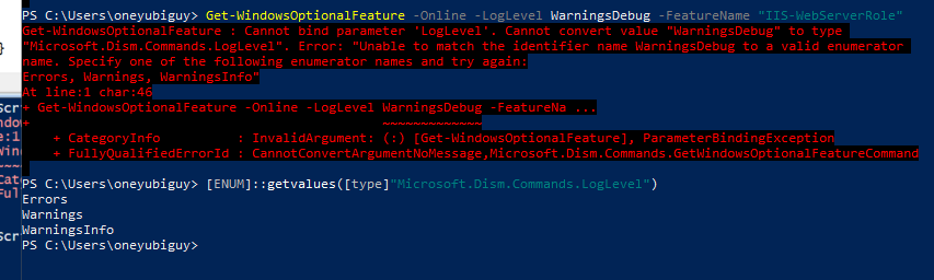 LogLevels section is confusing · Issue #3029 · MicrosoftDocs/windows-powershell-docs · GitHub