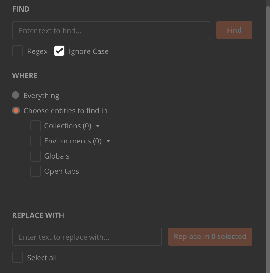 Search in the environment variables · Issue #8530 · postmanlabs/postman-app-support · GitHub