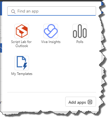 Cannot sideload Outlook web add-ins in current Outlook on the Web - interface has changed again ...