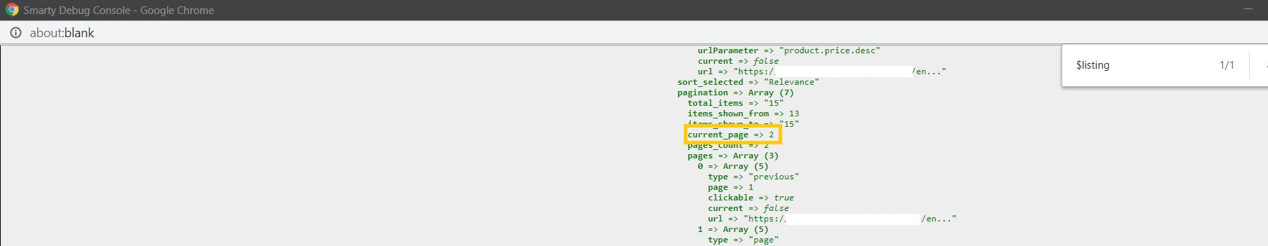 Smarty objects not updated with pagination · Issue #18109 · PrestaShop ...