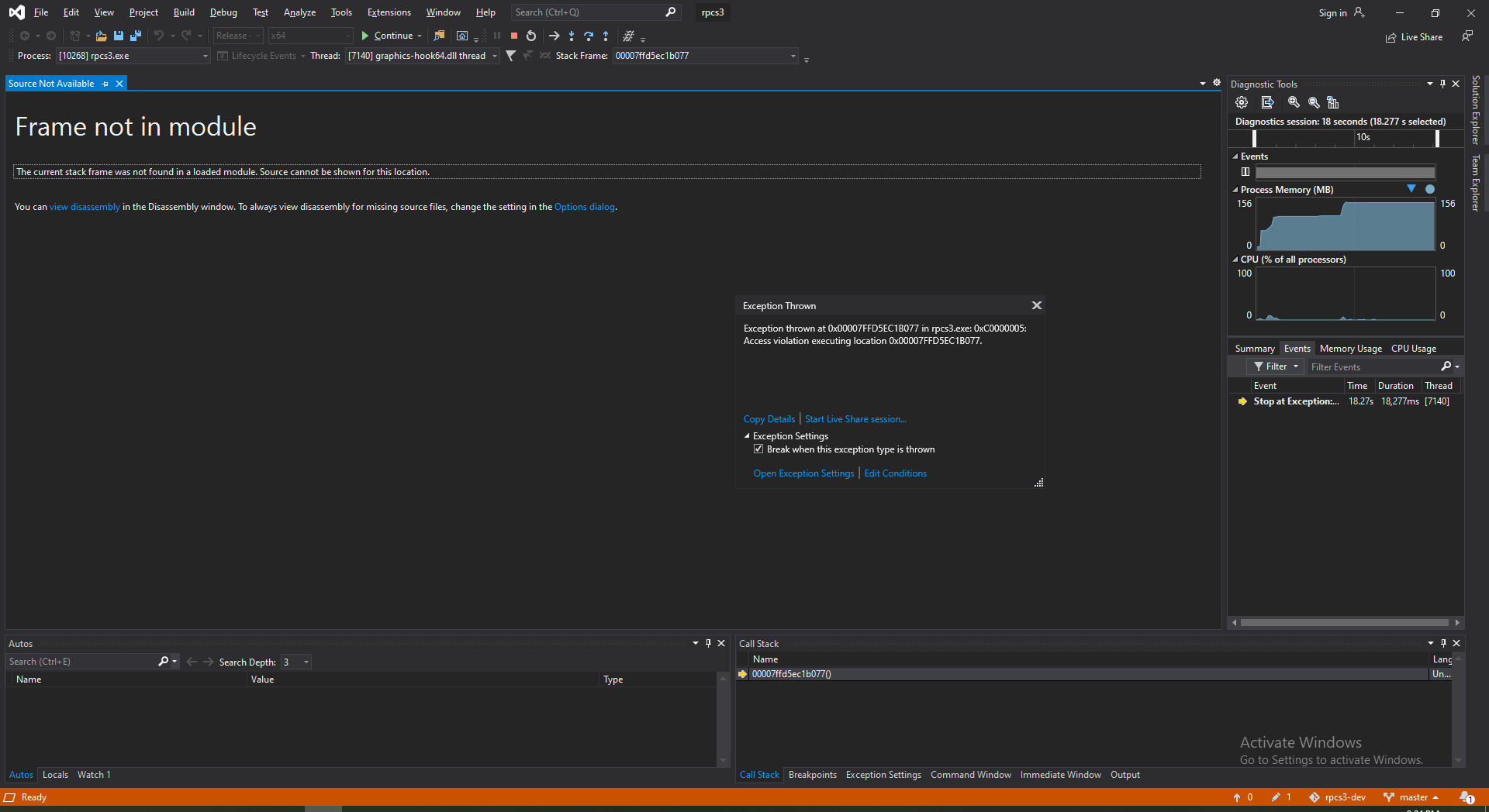 RPCS3 Crashes when HWInfo is open · Issue #8614 · RPCS3/rpcs3 · GitHub