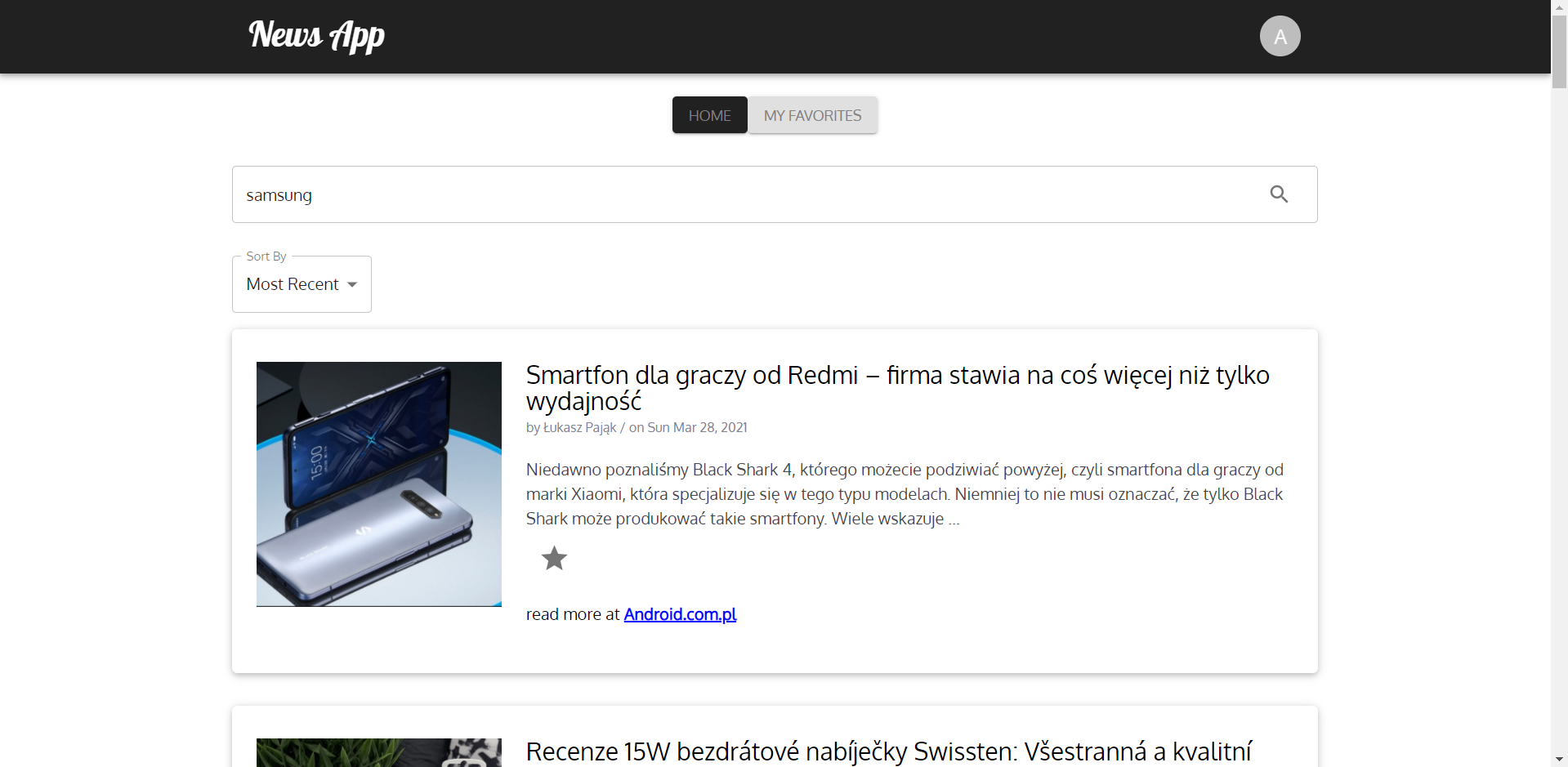 GitHub - chj2788/newsapp: A news search app with React, Typescript ...