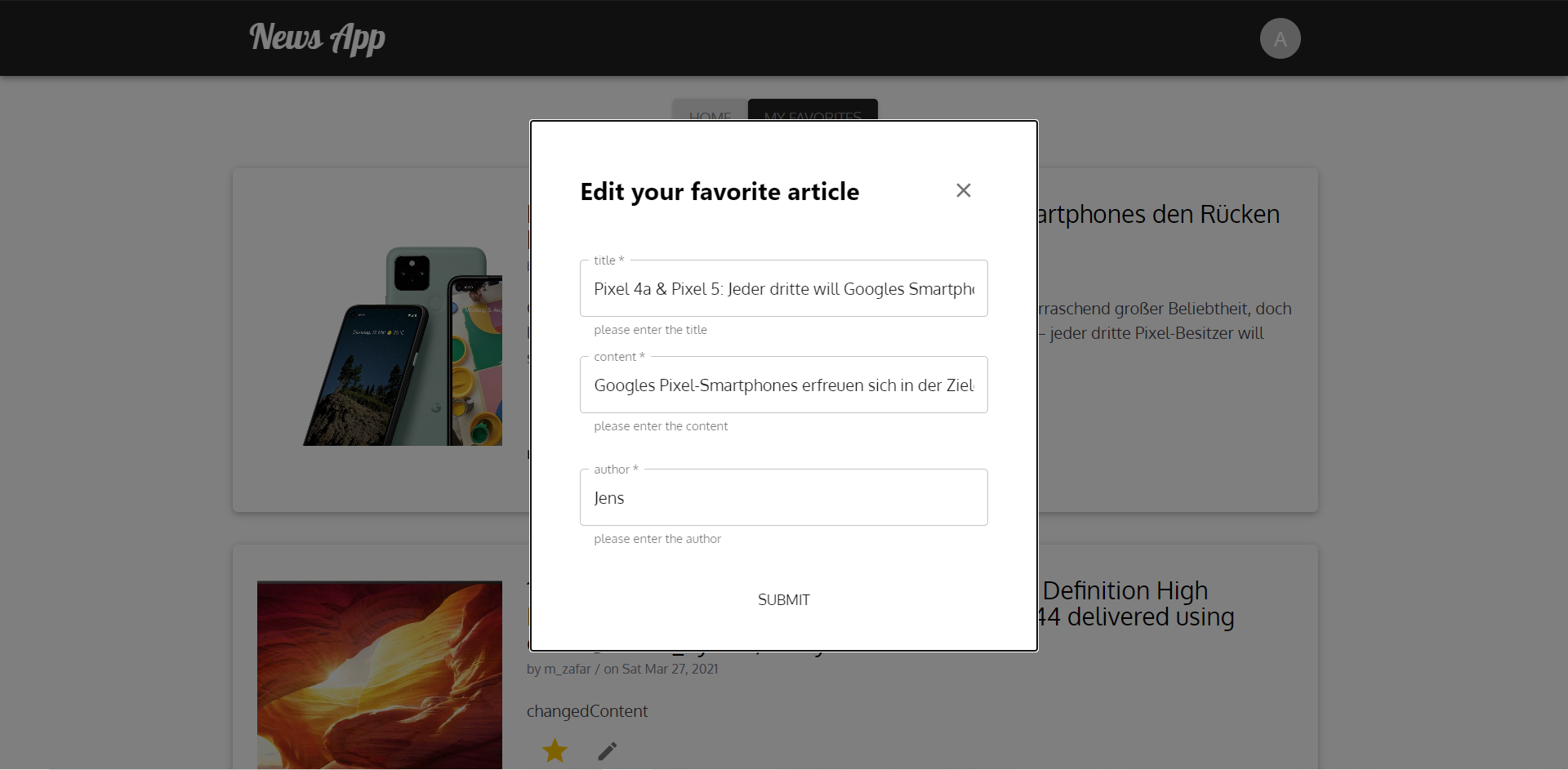 GitHub - chj2788/newsapp: A news search app with React, Typescript ...