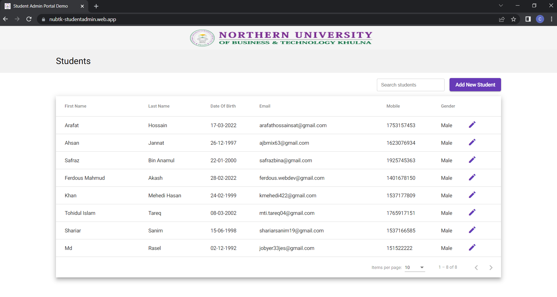 GitHub - ferdous-mahmud/StudentAdminPortal