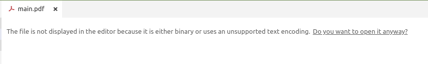 Overwrite default behaviour to display unsupported files anyway · Issue #78363 · microsoft ...