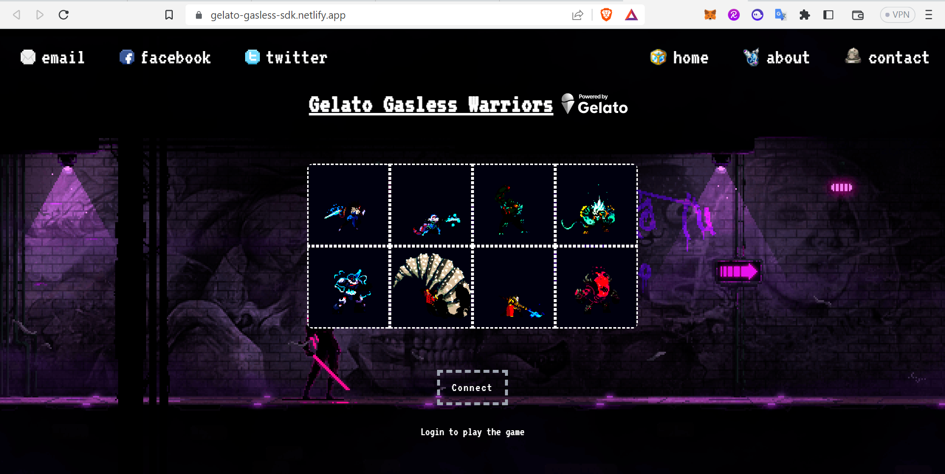 Github Blockchain Primegelato Warriors Using Gelato Gasless Wallet Sdk And Web3auth For