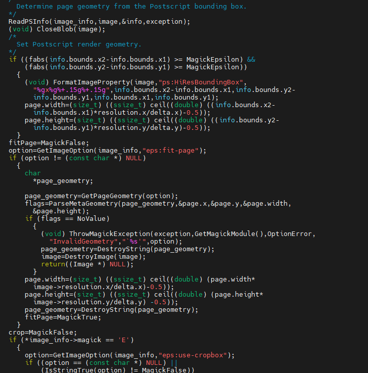 memory leak in ReadPSImage in coders/ps.c · Issue #5131 · ImageMagick/ImageMagick · GitHub