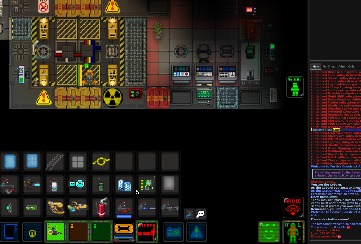 Cyborg multitool can't check power in cables · Issue #71266 · tgstation ...