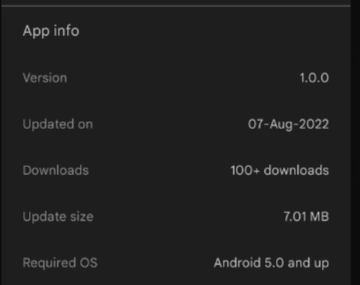 PlayStoreResults.redesignedVersion exception: FormatException: Not a properly formatted version ...