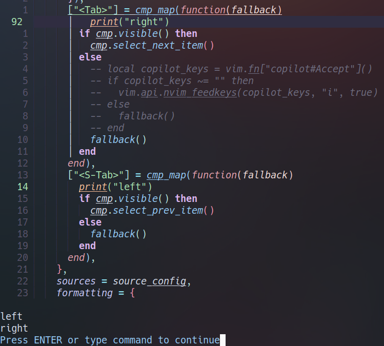 Shift-Tab Remap · Issue #743 · hrsh7th/nvim-cmp · GitHub