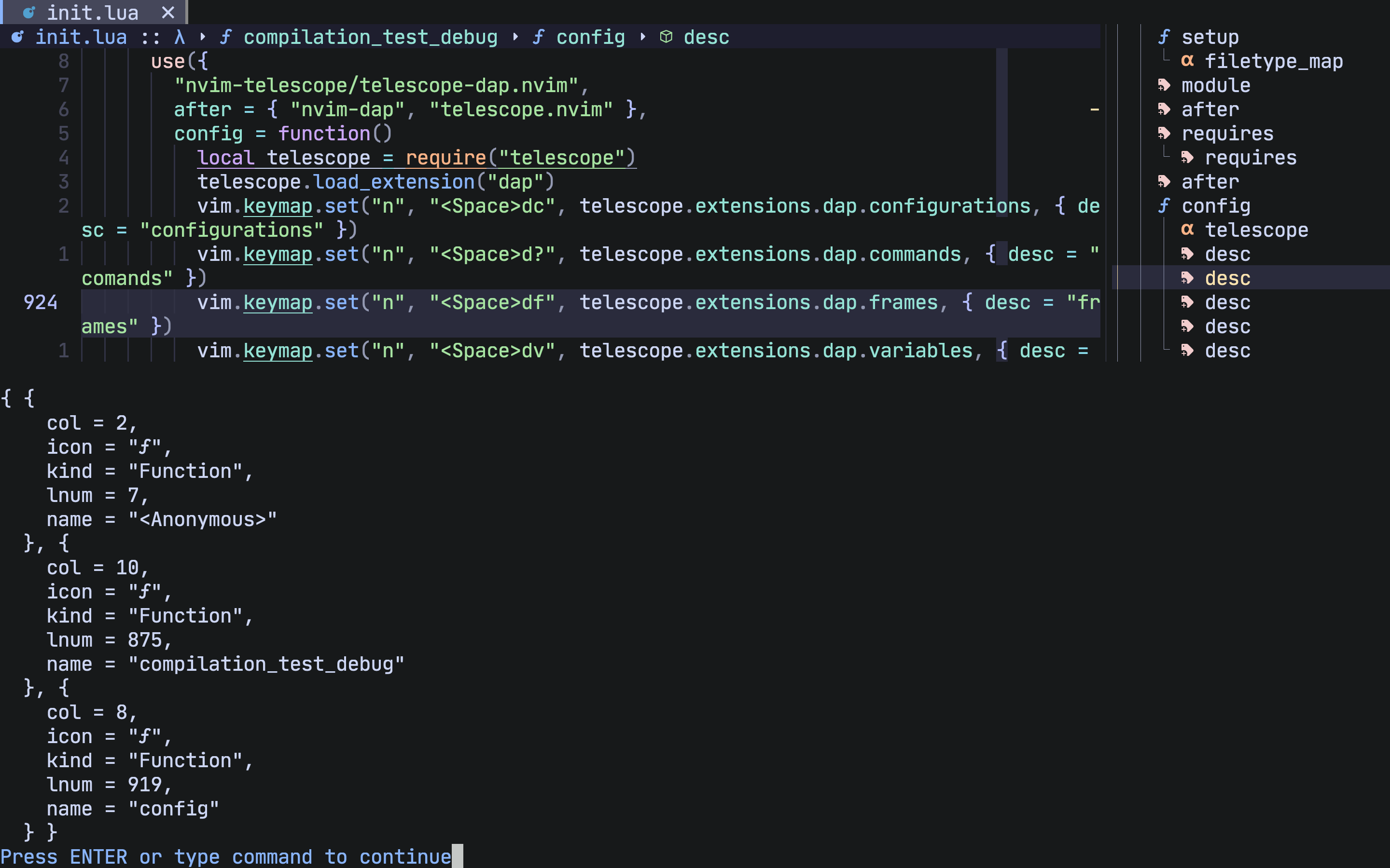 Fold level affecting `get_location` · Issue #163 · stevearc/aerial.nvim · GitHub