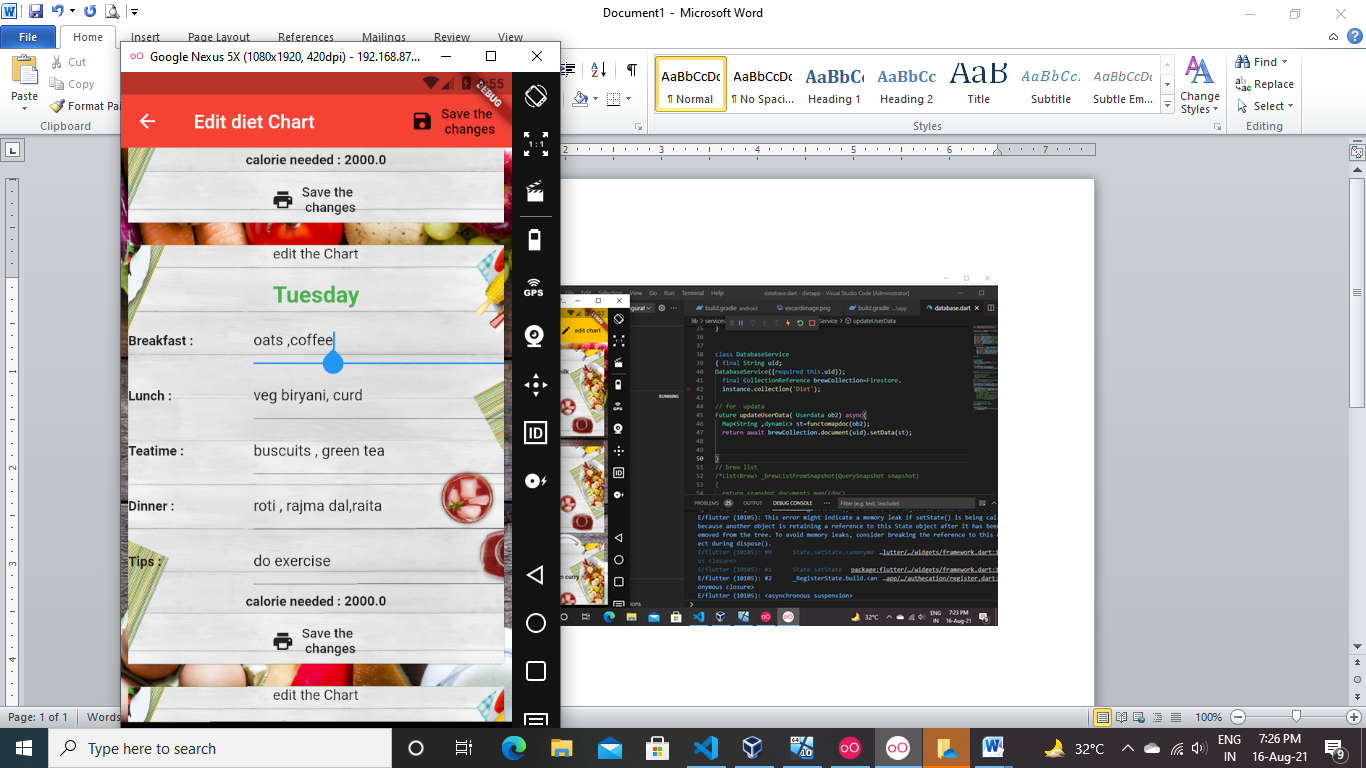GitHub - rk9456rk/Dietapp: An android app developed using flutter and google firebase (for ...