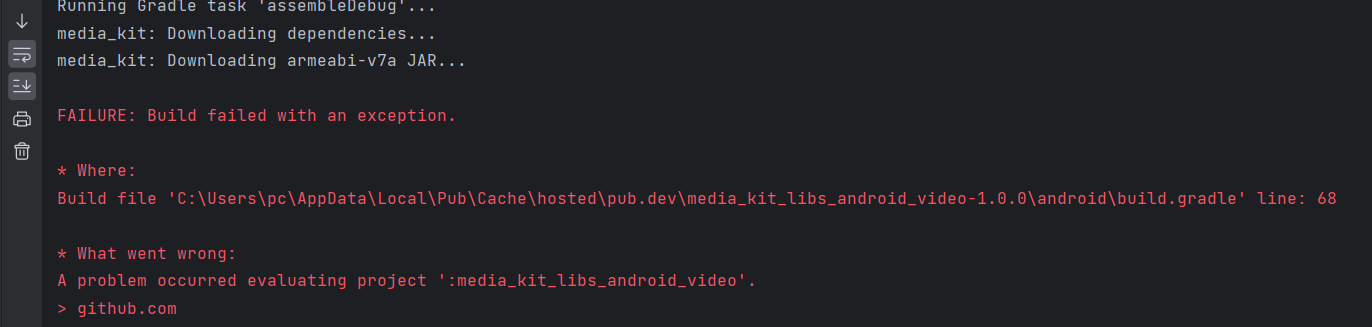[Question] A problem occurred evaluating project ':media_kit_libs_android_video' · Issue #142 ...
