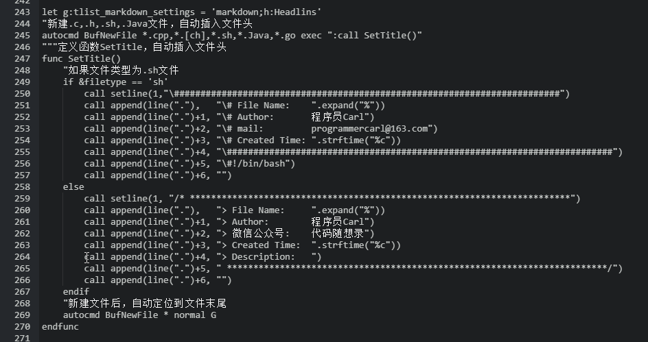 我新建一个.cpp文件他默认注释是代码随想录，我想改成我的名字如何改？ · Issue #20 · youngyangyang04/PowerVim · GitHub