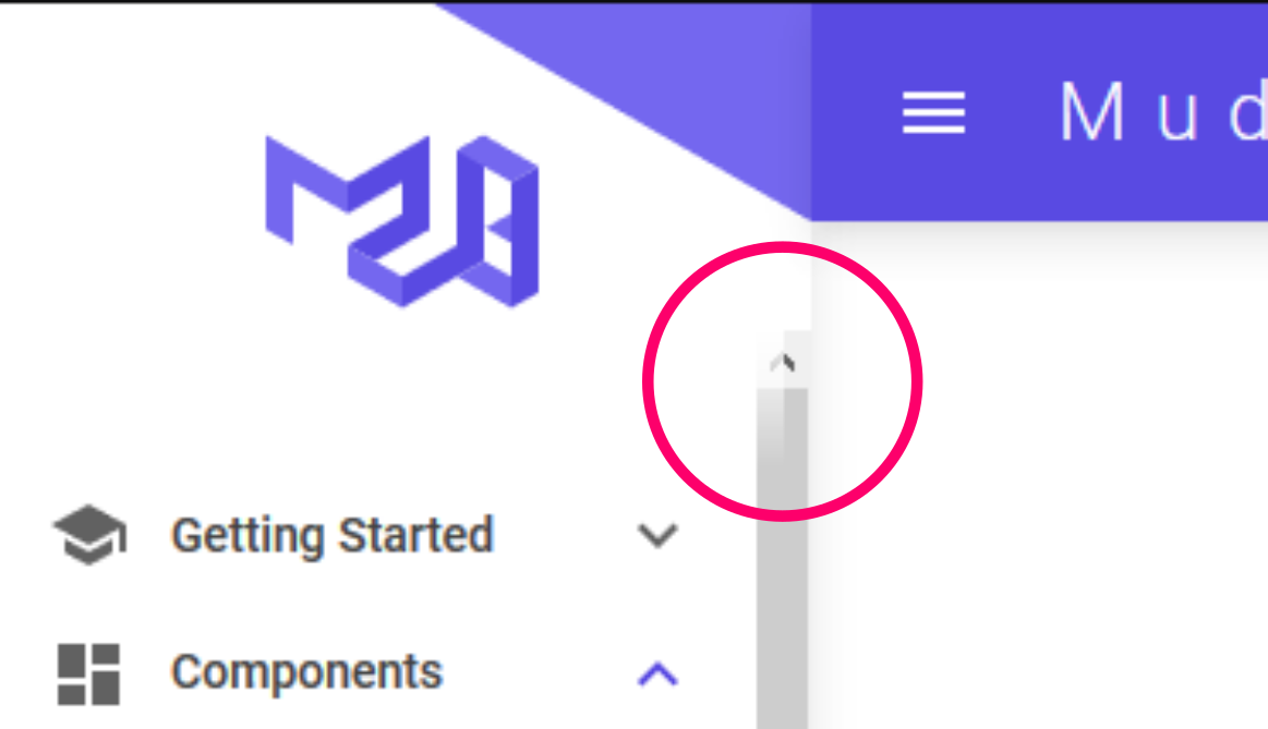 Docs navbar element slightly too wide · Issue #1537 · MudBlazor/MudBlazor · GitHub