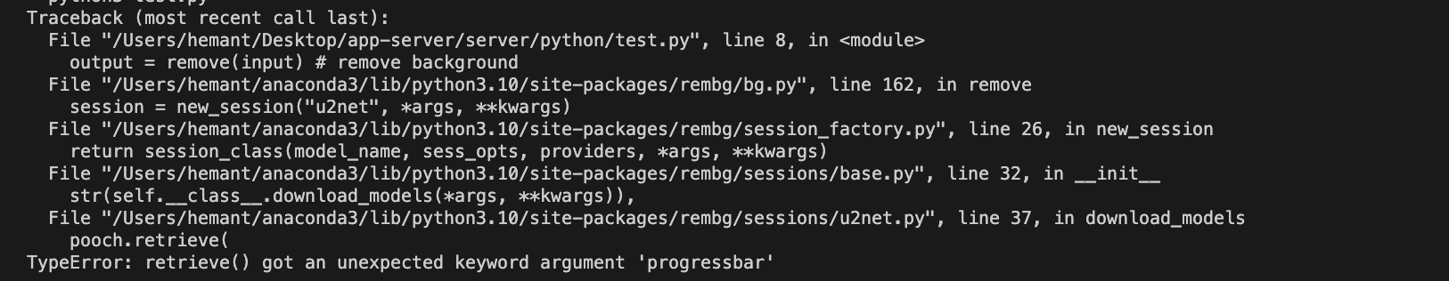 Remove function giving error on passing image · Issue #498 · danielgatis/rembg · GitHub