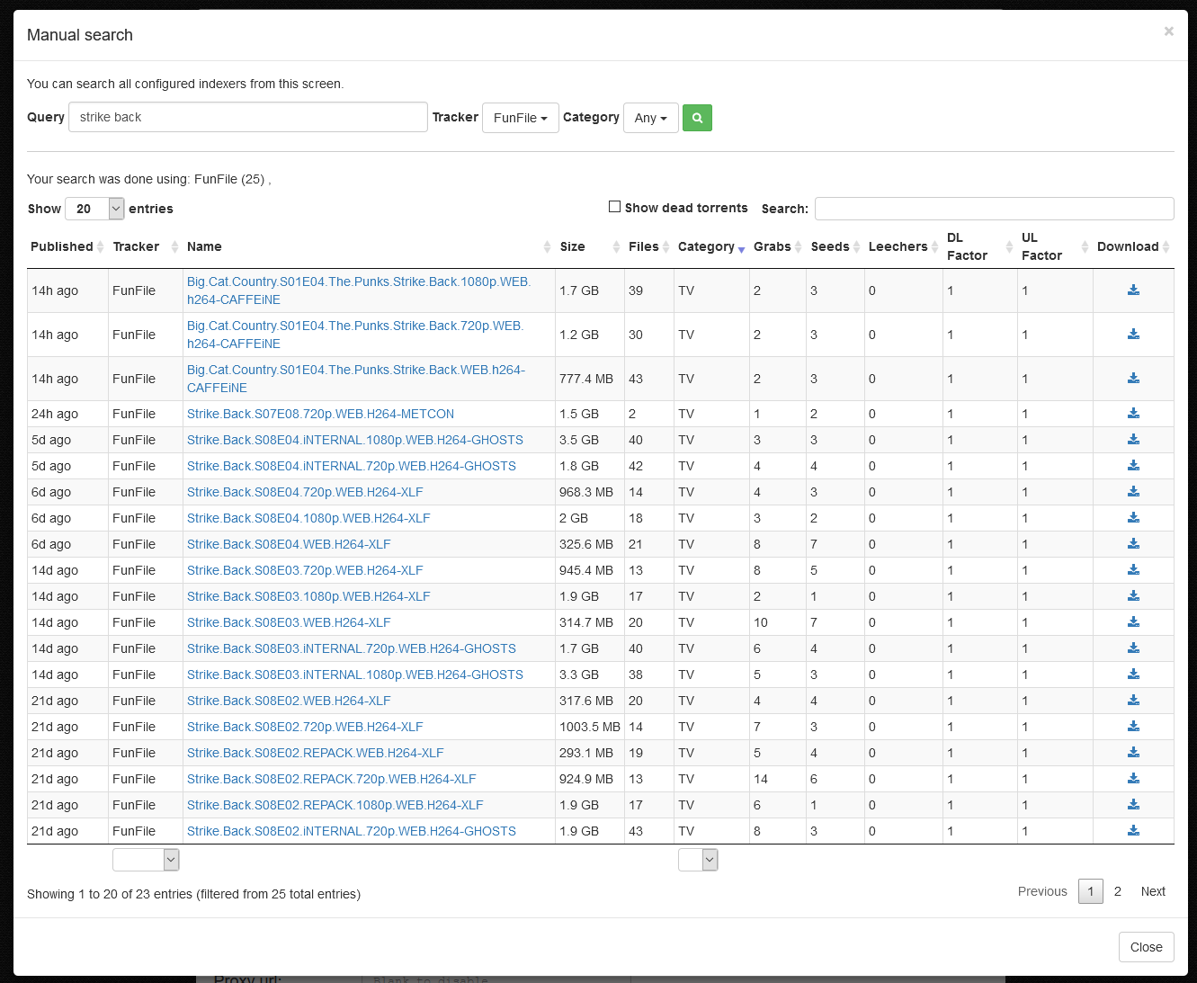 [Funfile] Search category not working as expected · Issue #7633 ...