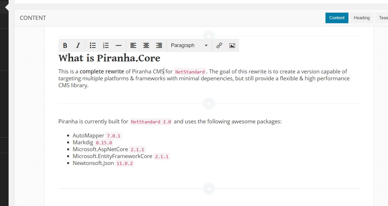Feature Request · Issue 356 · Piranhacms Re · Github