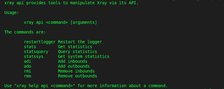 Add user to inbound via api in xray cli · Issue #1378 · XTLS/Xray-core · GitHub