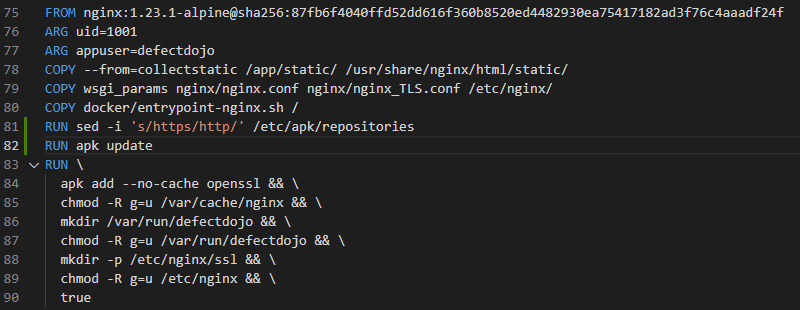 Failed During Build Nginx Service · Issue 6763 · Defectdojodjango Defectdojo · Github 9819