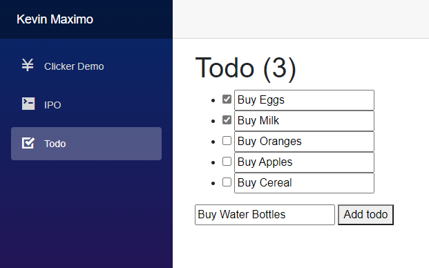 GitHub - KevinXMaximo/Blazor-Demo: A demonstration of three different Blazor pages, one being a ...