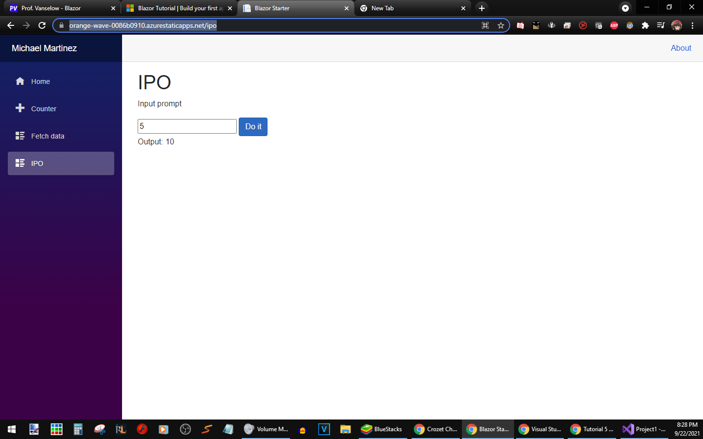 GitHub - michaelm4320/my-blazor-app