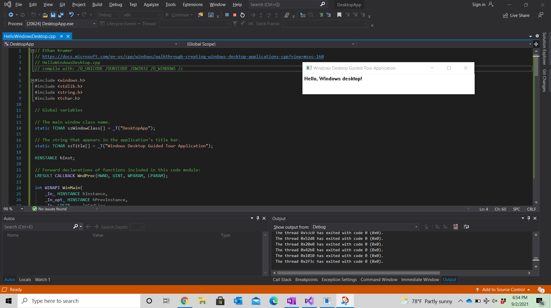 GitHub - ethan-kramer/Windows-Desktop-App