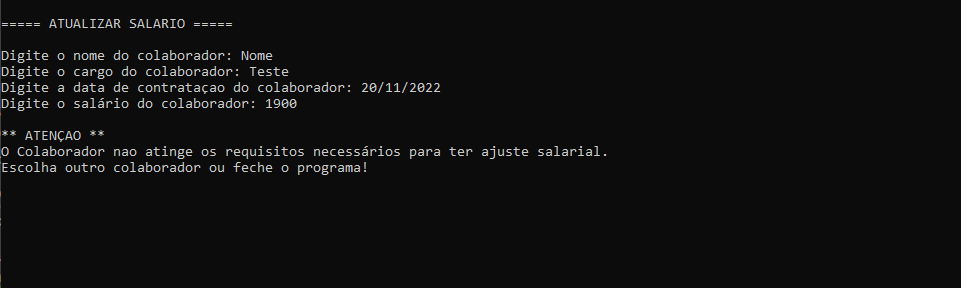GitHub - franceslyhebe/ReajusteColaboradores