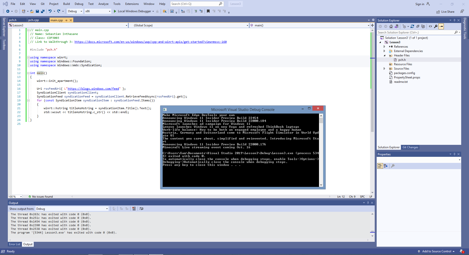 GitHub - sinthasane1/Cpp-WinRT-Quick-Start: This project shows a quick-start to utlizing C++ ...