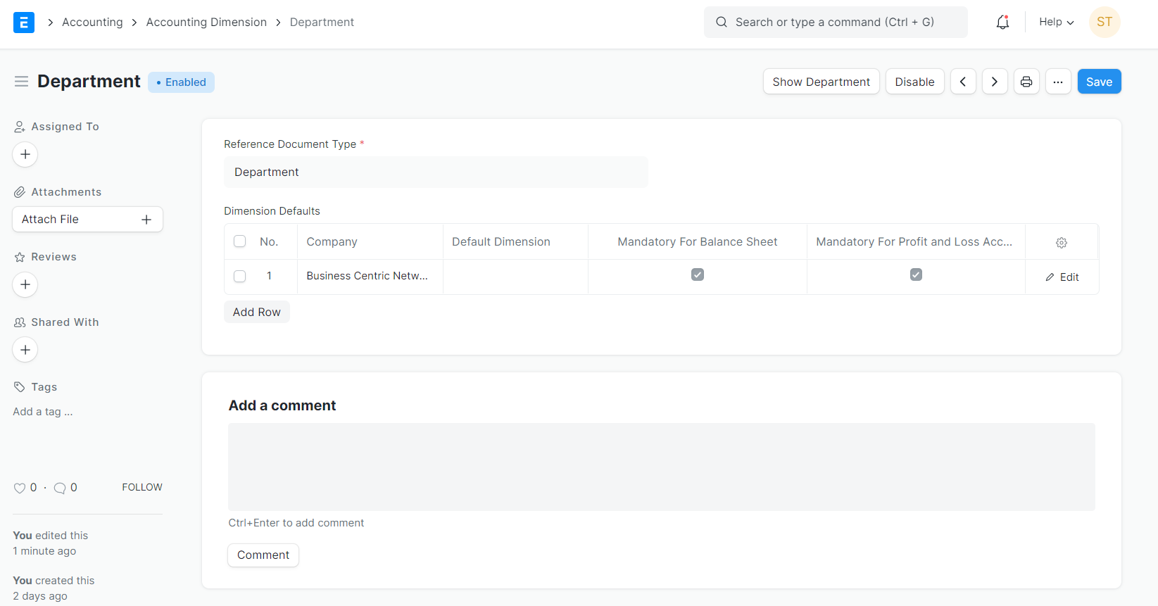 Accounting Dimension is not working properly · Issue #33119 · frappe/erpnext · GitHub
