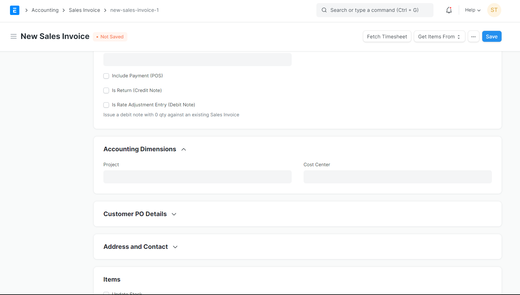 Accounting Dimension is not working properly · Issue #33119 · frappe/erpnext · GitHub