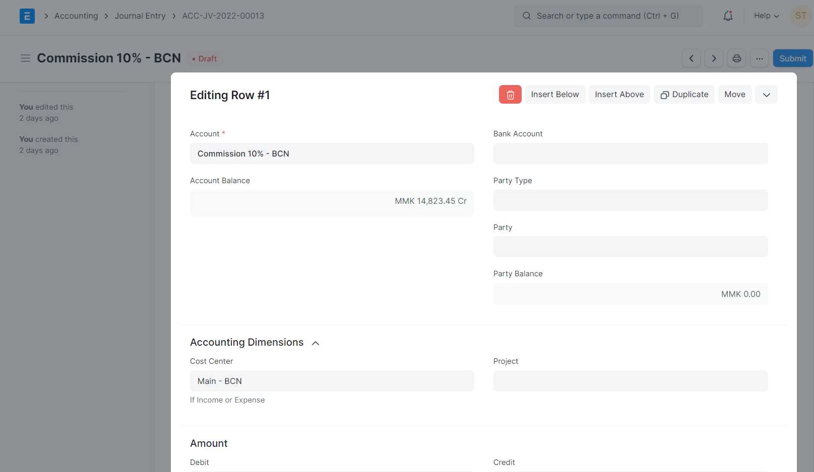 Accounting Dimension is not working properly · Issue #33119 · frappe/erpnext · GitHub