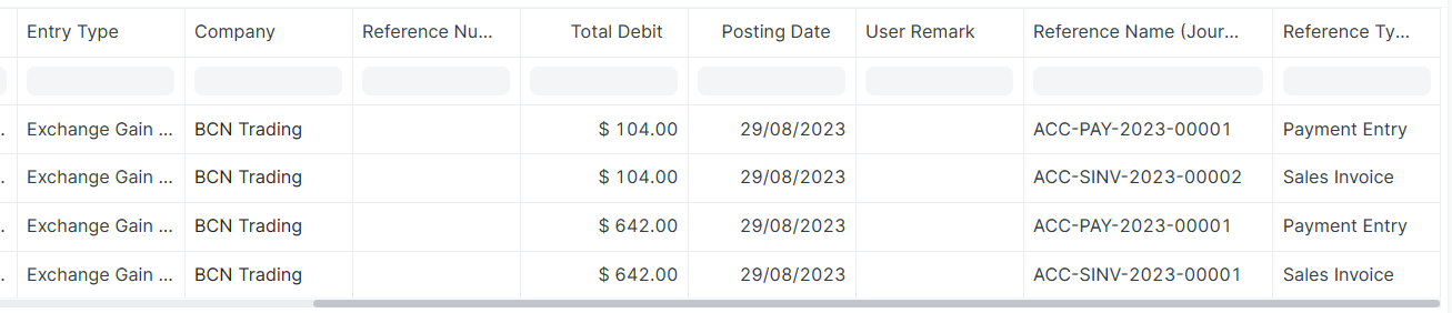 Payment Entry : Exchange Gain/ loss · Issue #36873 · frappe/erpnext · GitHub