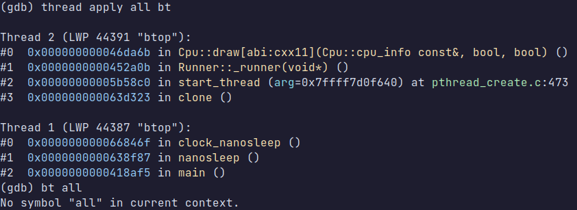 [BUG] Crashing on startup with floating point exception error · Issue #308 · aristocratos/btop ...