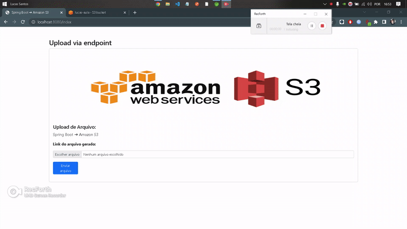 GitHub - luccassantos4/UploadFileS3Amazon