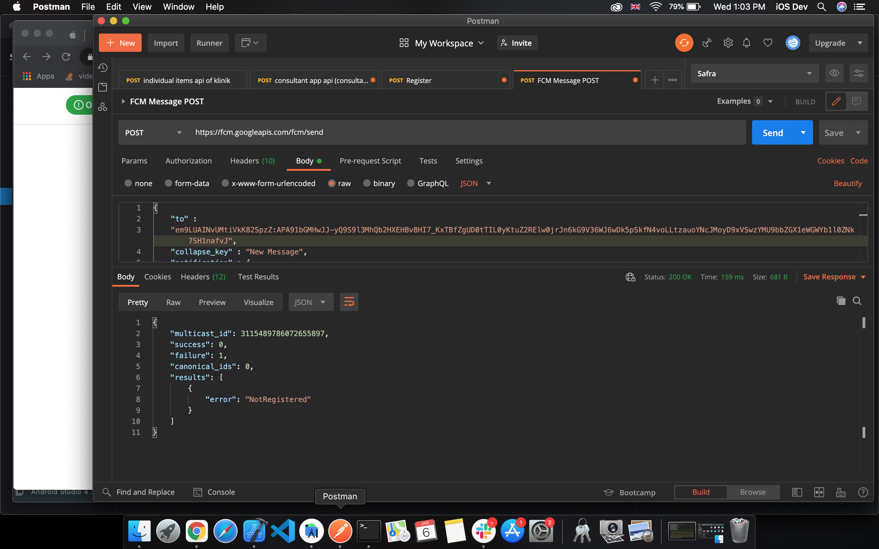 Flutter messaging cloud service not working on Archived IPA · Issue ...