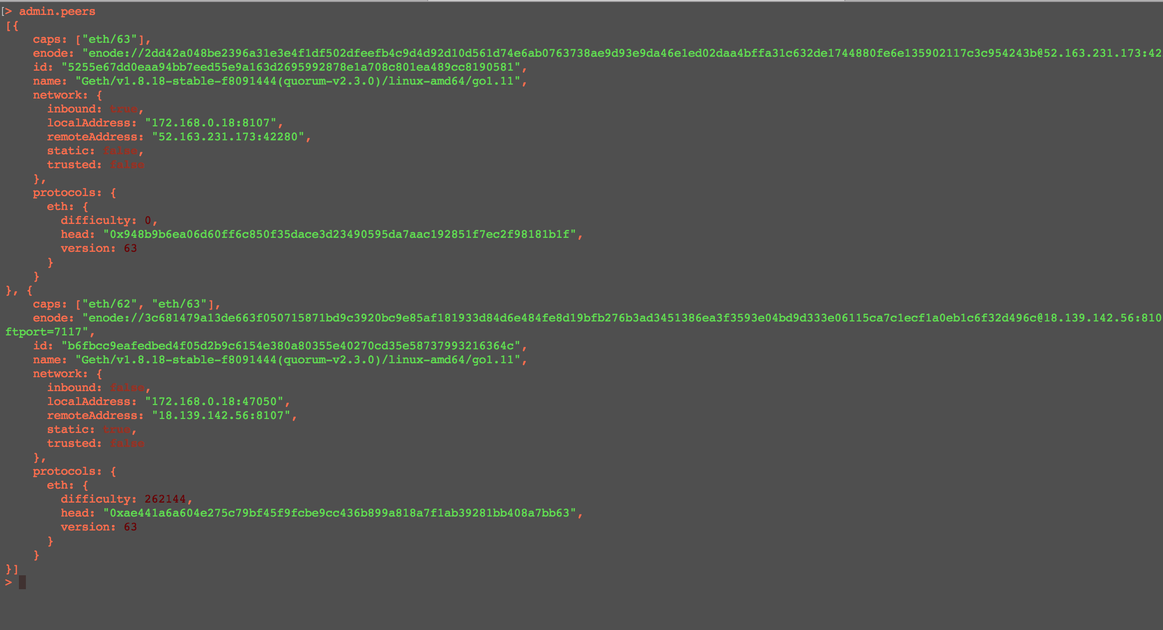 Failed RLPx handshake · Issue #879 · Consensys/quorum · GitHub